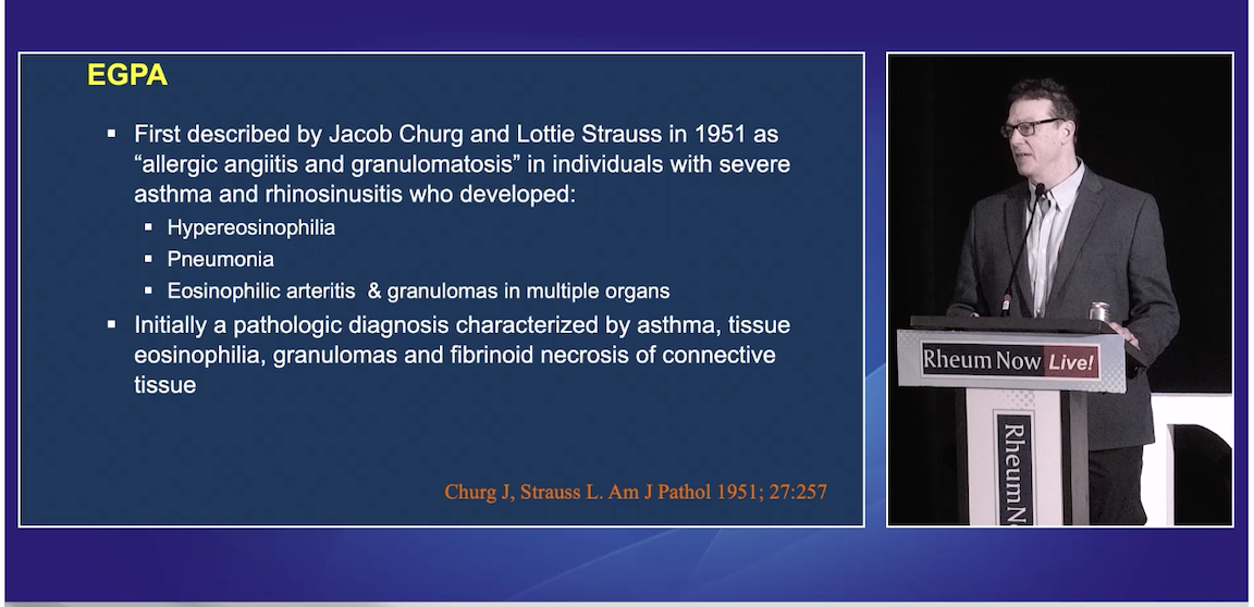EGPA in 2025 | RheumNow