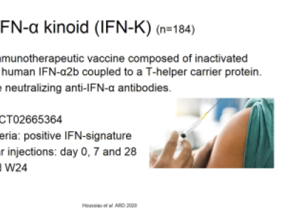 RT @KDAO2011: #EULAR2020 Most innovative! Vaccination with IFNa-kinoid ...