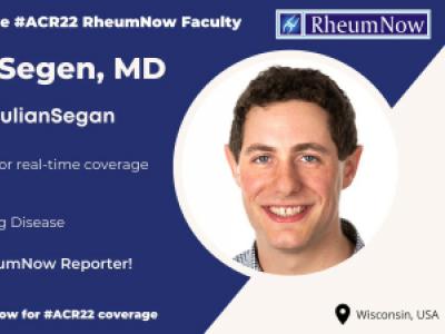 Follow our newest #ACR22 reporter, Dr. Julian Segan ( @JulianSegan)! â ...